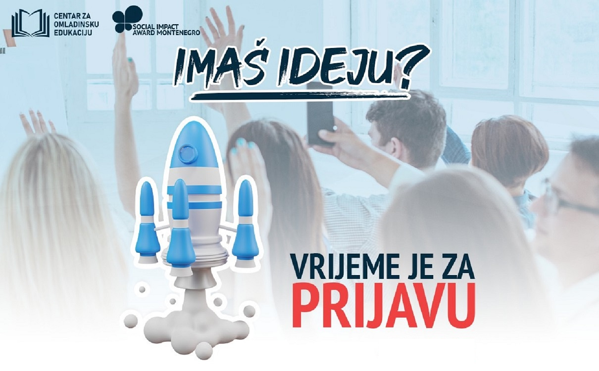 Najava: Otvorene prijave za novi ciklus SIA programa u 2024. godini - Social Impact Award Montenegro