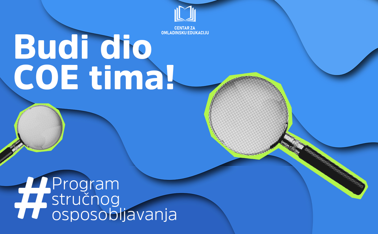 Prijavi se za program stručnog osposobljavanja u NVO COE - Social Impact Award Montenegro